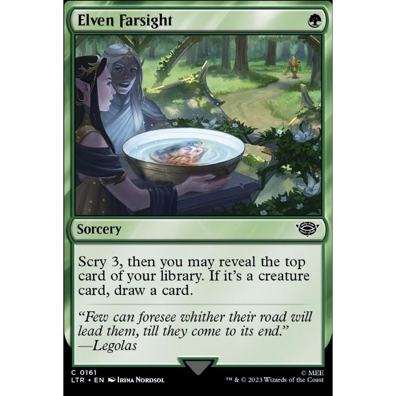 Elven Farsight - LTR - Common - MTG Cards (WotC) | Shopee Philippines