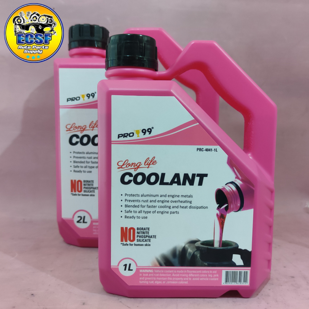 PINK COOLANT 1L-2L PRO99 LONG LIFE | Shopee Philippines