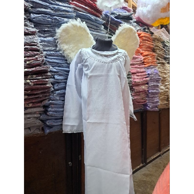 angel costume set for kids(halo pakpak dress included) | Shopee Philippines