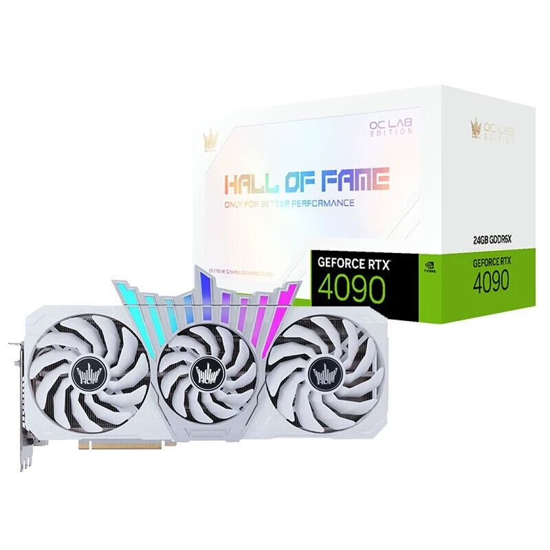 Galaxy Geforce RTX4090 HOF OC LAB 24GB HALL OF FAME Graphics card ...