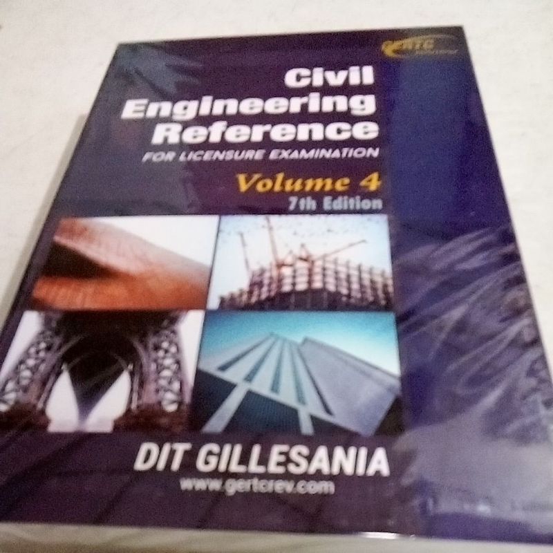 civil engineering reference for licensure examination vol.4 7th edition ...