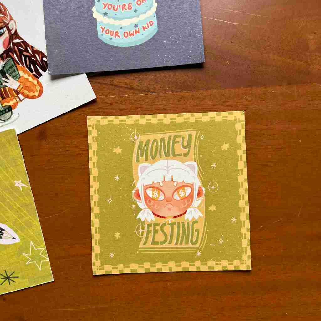 Money Festing 4"x4" Art Print | Shopee Philippines