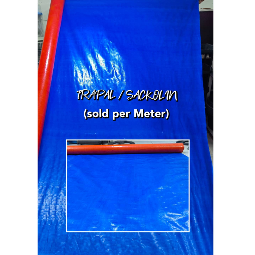 TRAPAL LONA SACKOLIN BLUE SAKOLIN (SOLD PER METER) | Shopee Philippines
