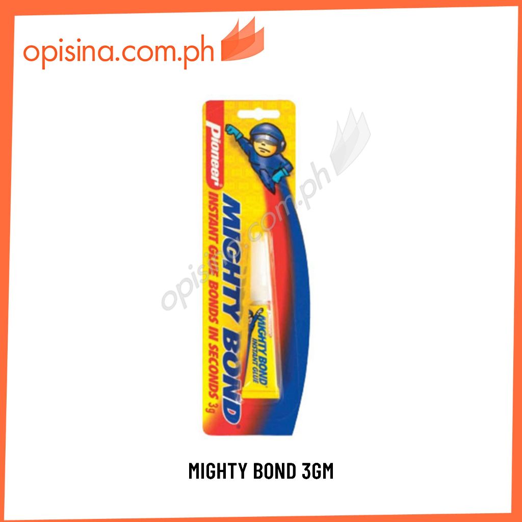 MIGHTY BOND INSTANT GLUE 3GM | Shopee Philippines