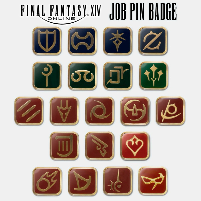Final Fantasy XIV Job Icon Pin Badge | Shopee Philippines