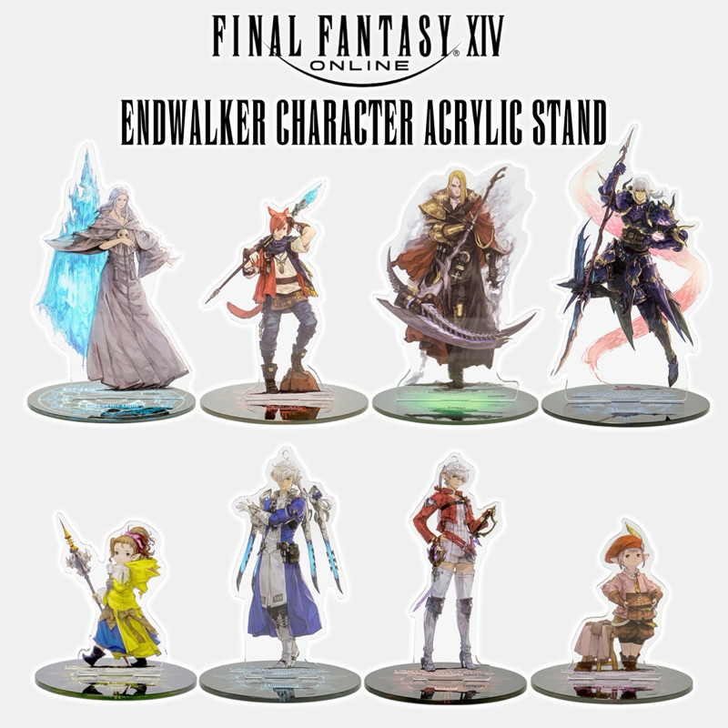 Final Fantasy XIV 14 Endwalker Character Acrylic Stand Official Square ...