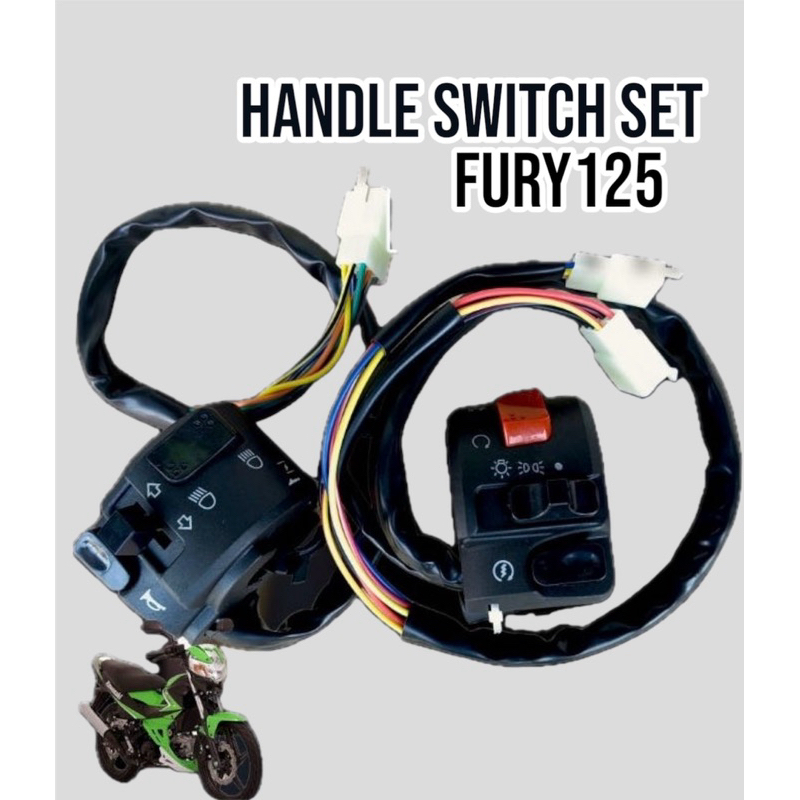HANDLE SWITCH SET MOTOR FURY125 ,MIO,XRM,MIO-I 125,SNIPER135 CLASSIC ...