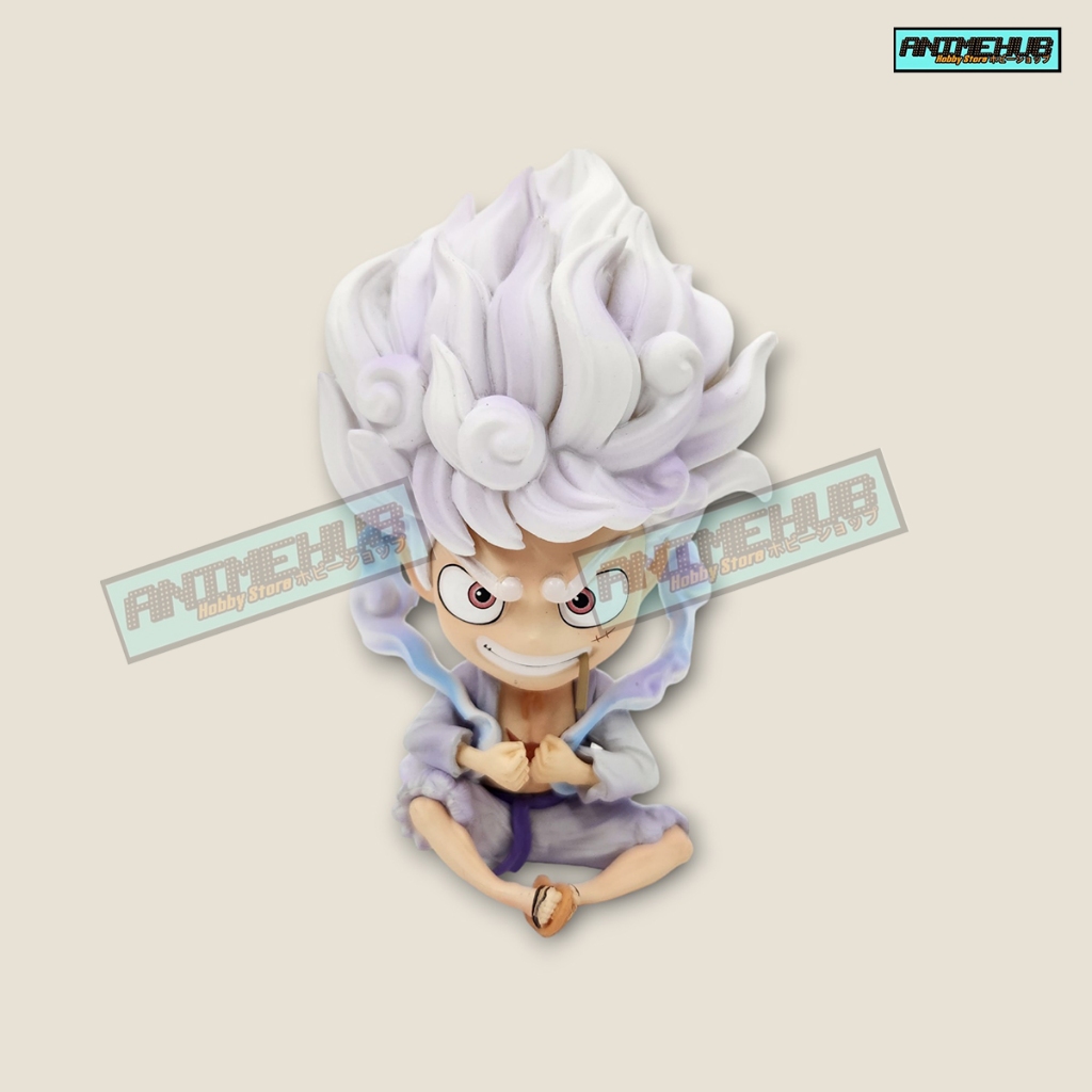 GK NHS Knock Off One Piece Luffy Gear 5 Chibi | Shopee Philippines