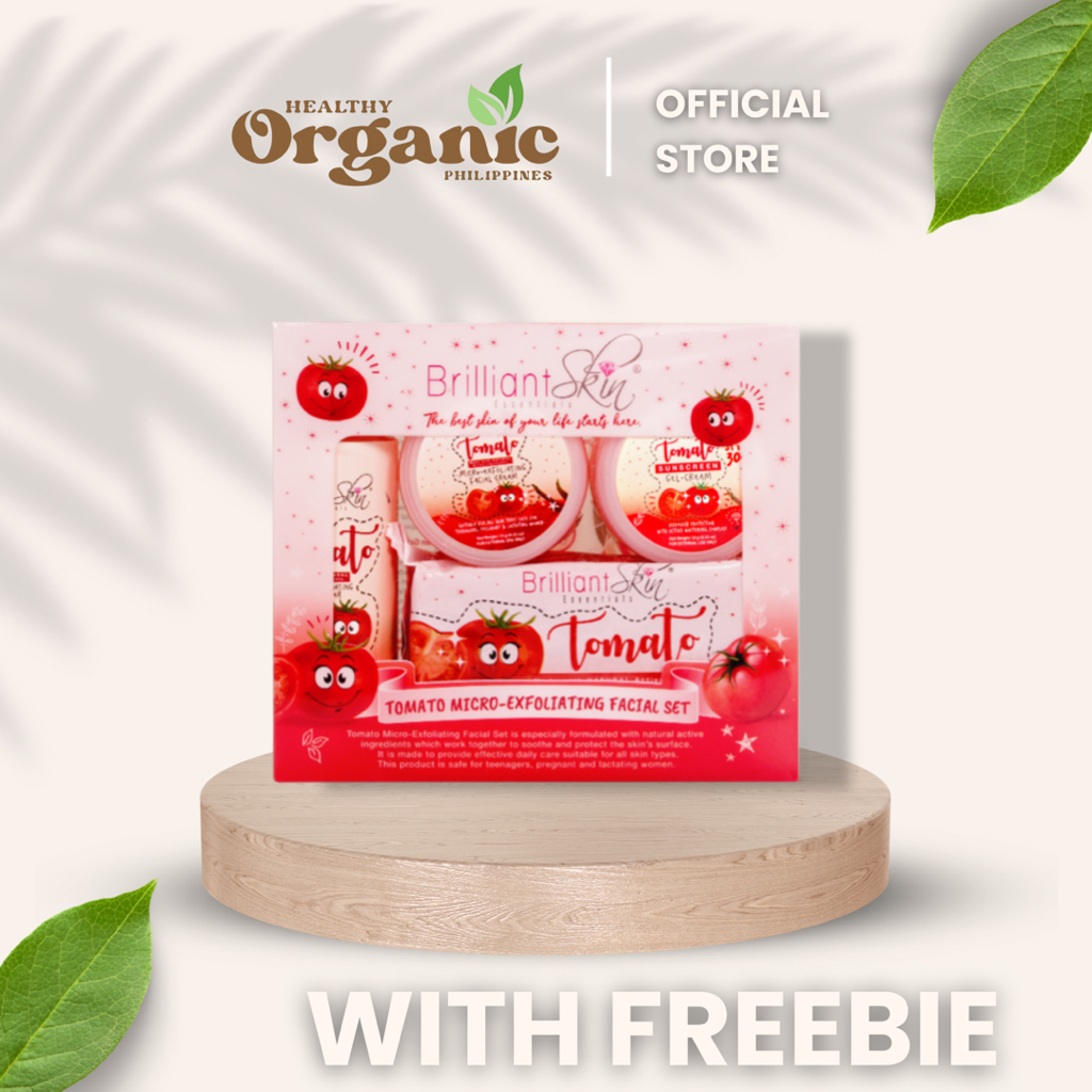 Brilliant Skin Essentials Tomato Micro Exfoliating Facial Set Soap ...