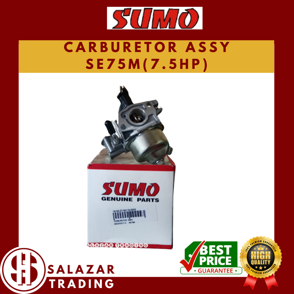 SUMO RATO CARBURETOR 7.5HP (SE 75M/SR 75M) GASOLINE ENGINE | Shopee ...