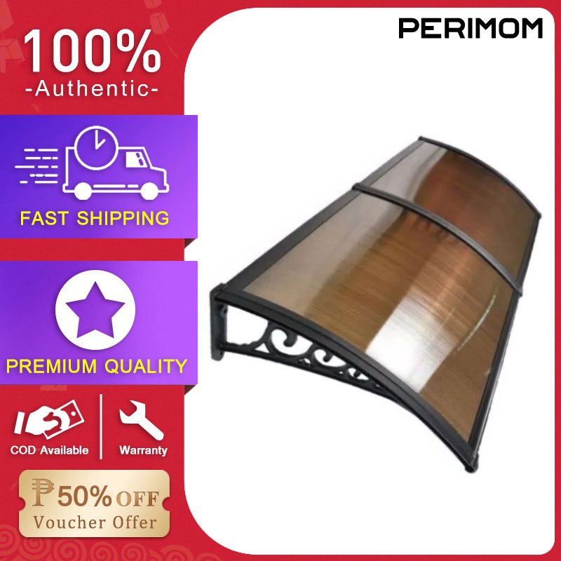 Canopy For Window Heavy-Duty Awning Canopy Roofing With Bracket Frame ...