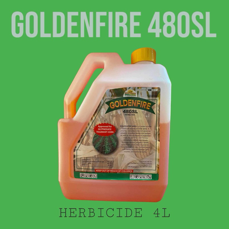 GOLDEN FIRE 480SL Herbicide 4Lt | Shopee Philippines