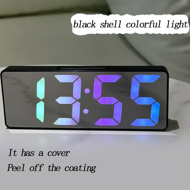 Luminous Alarm Clock LED Multifunction Digital Simplism Style USB ...