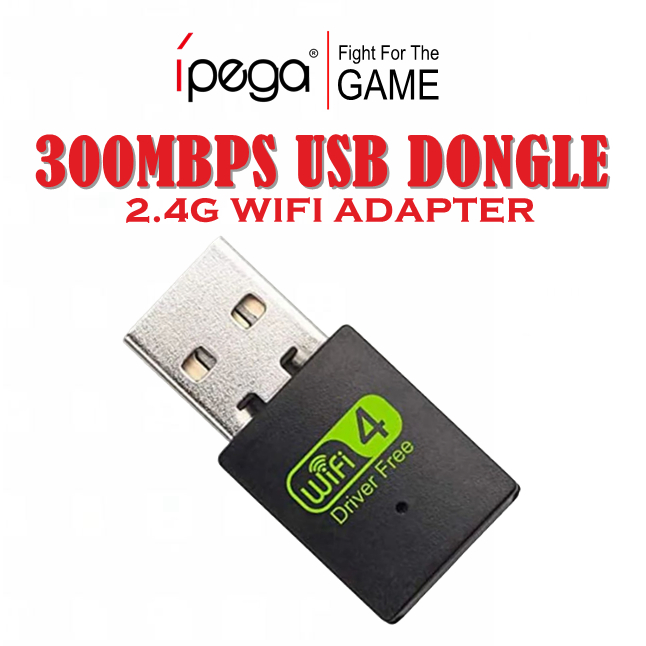 300Mbps Usb 2.4G Wifi Dongle Pc Lan Ethernet WiFi Receiver Adapter | Shopee Philippines