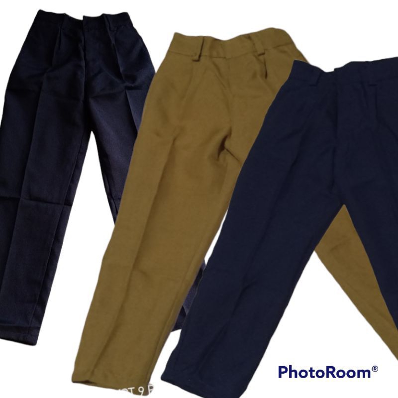 GARTERIZE SLACKS SCHOOL UNIFORM FOR BOYS(6-XL) | Shopee Philippines