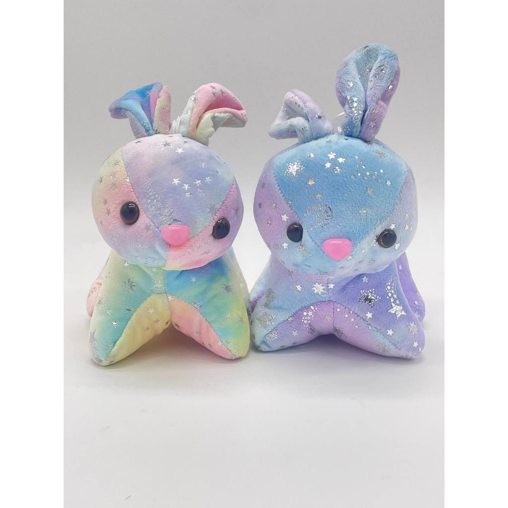 Rainbow Sparkle Rabbit Stuff Toy Animal Rabbit Stuffed Toy 7 Inches ...