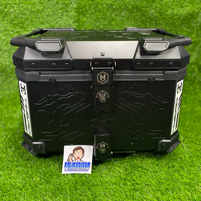 Hybrid Beast Black Alloy 45L TopBox | Shopee Philippines