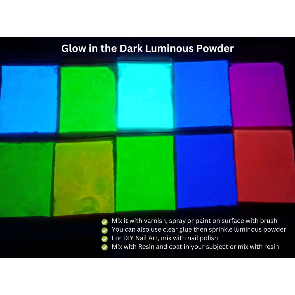 Fancyartsy Glow in the Dark Luminous Powder - 15g/pack | Shopee Philippines