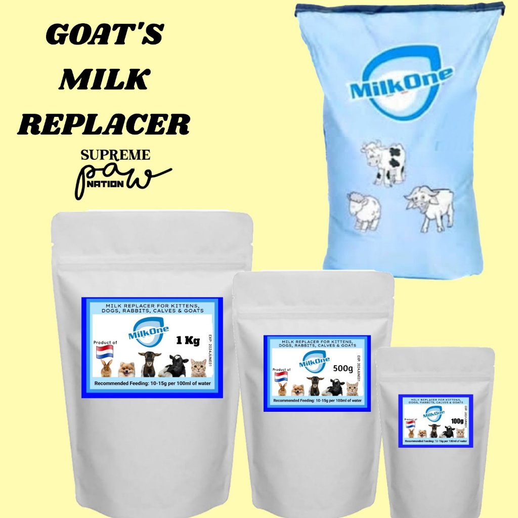 200G/100G GOATS MILK REPLACER FOR CAT GOAT DOG LITTEN RABBIT MILK ONE ...