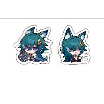 2pc/order Honkai Star Rail Yukong Emoji Waterproof Sticker Matte/Glossy ...