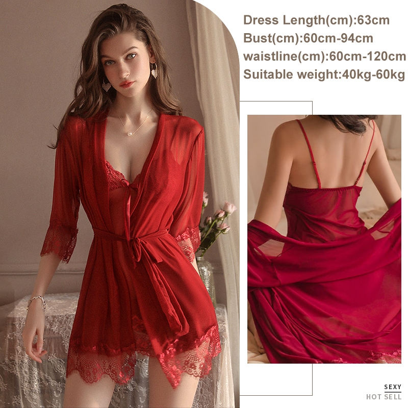 Nighties Sleepwear Lingerie Set Lingerie Sexy Sleepwear Womens Lace Sex Nighties Dress For Sex