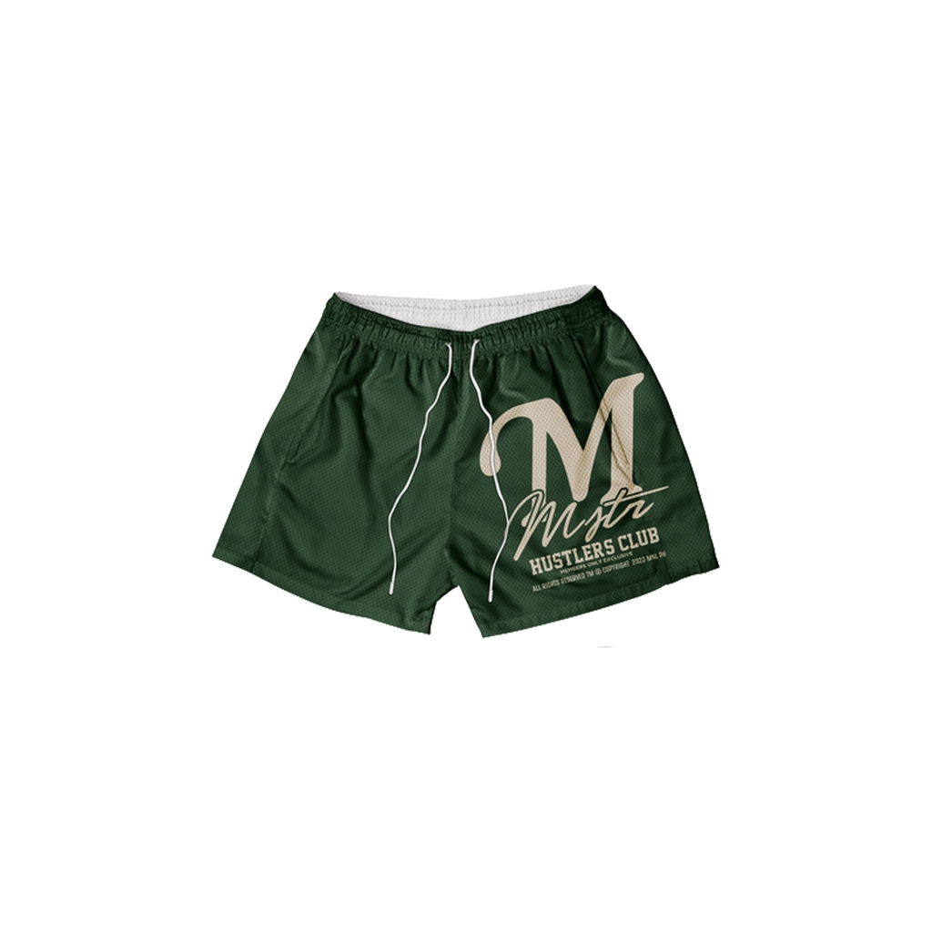 MSTR CO. - HUSTLER COLLECTION Mesh Short (Moose Green) | Shopee Philippines