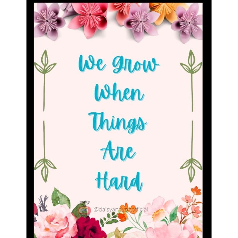 A4 Laminated Motivational Classroom Posters, Inspirational Quotes ...