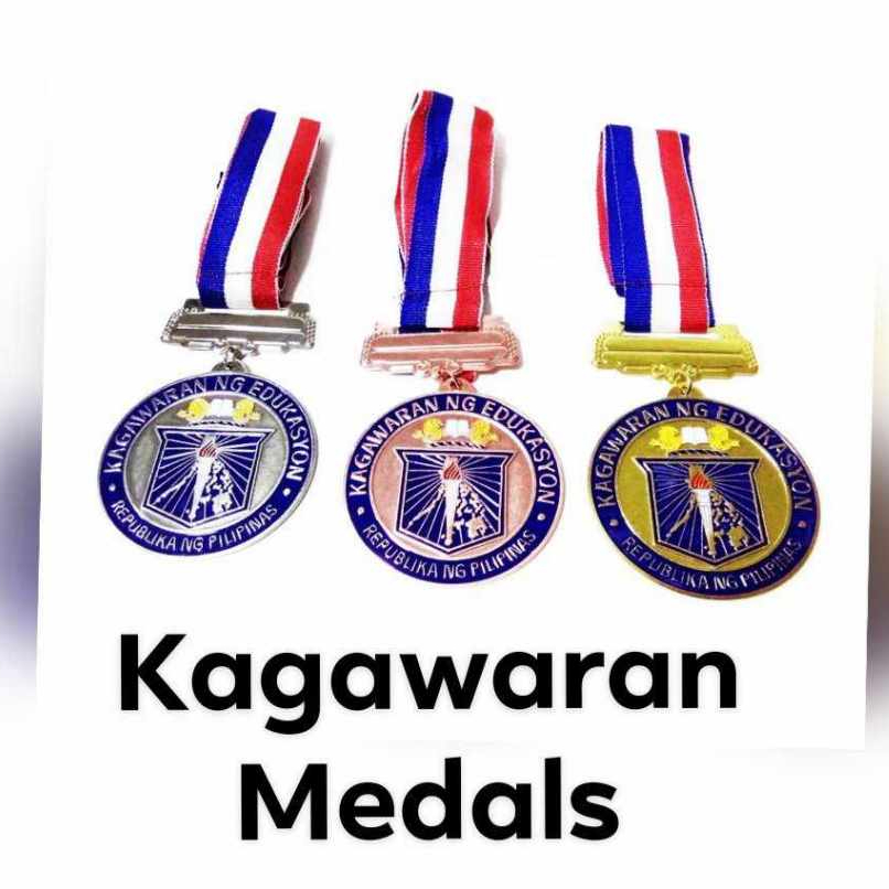 KAGAWARAN MEDALS 5CM (500PCS PER ORDER ) Gold Silver Bronze available ...
