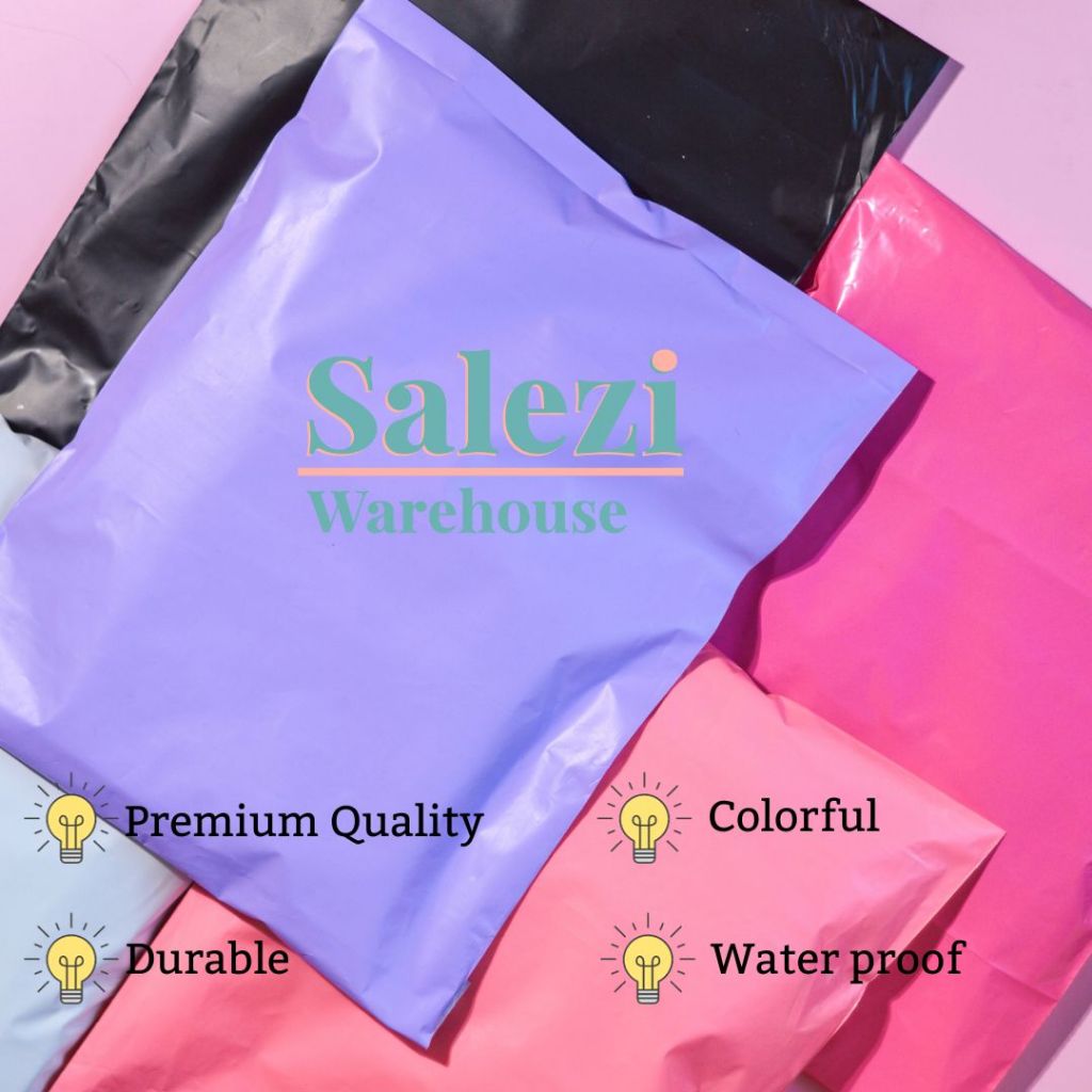 Medium Size 100pcs Cute Mailing Shipping Pouch Polymailer Packaging Bag ...