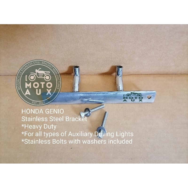 Honda Genio Stainless Mini Driving Light Bracket Heavy Duty | Shopee ...