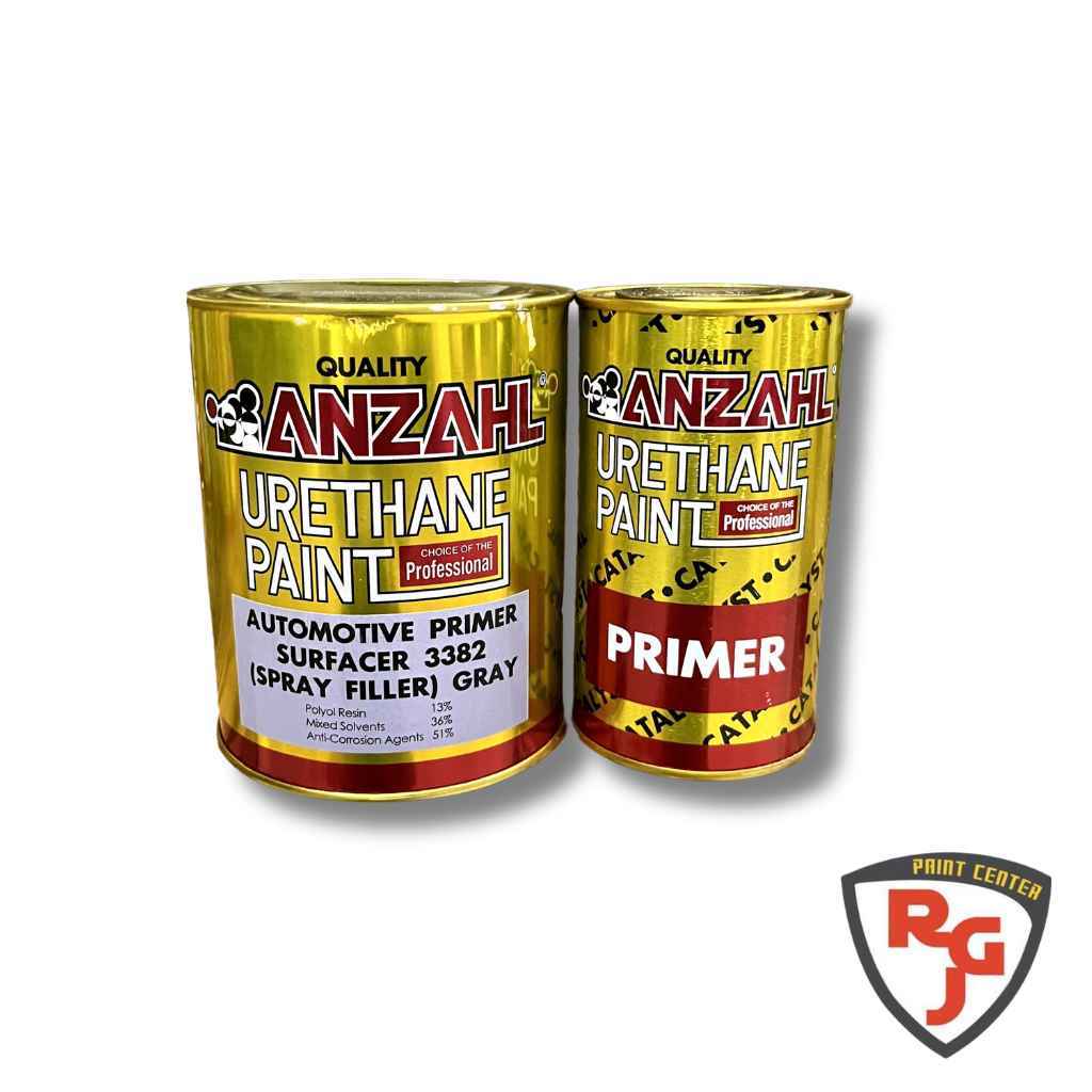 [3382] Anzahl Automotive Primer Surfacer GRAY (Spray Filler) [3/4 LITER ...