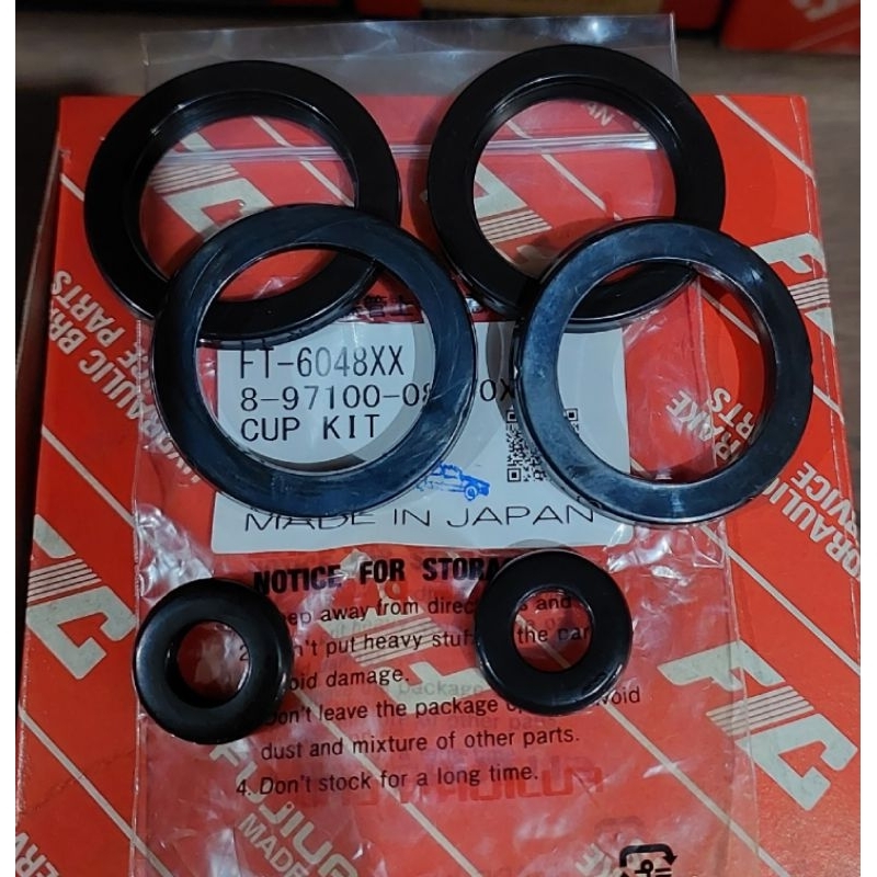 FT-6048XX/ 8-97100-083-0XX BRAKE MASTER KIT RUBBER ONLY ISUZU ELF SIZE ...