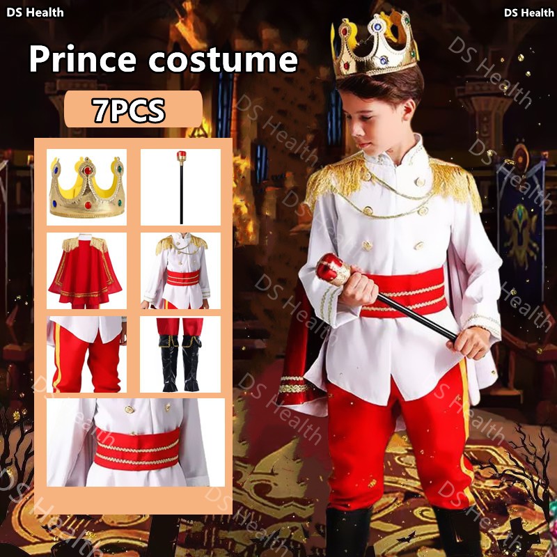 Prince Costume For Kids Boy Prince Costume For Boys Christmas Cosplay ...