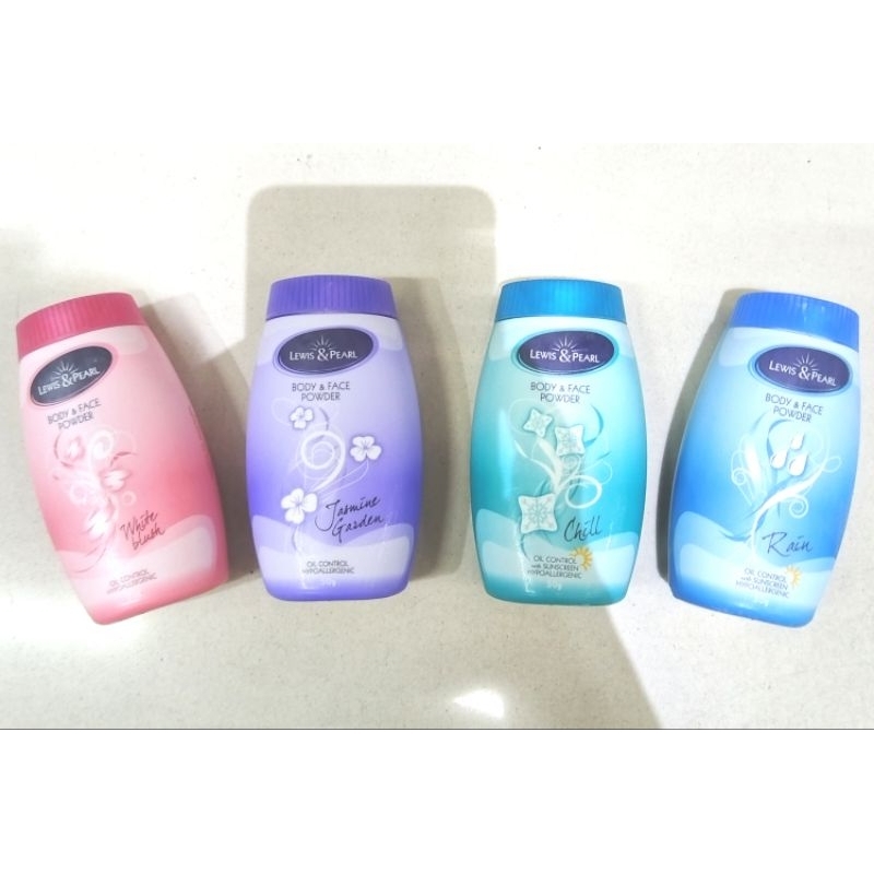 LEWIS & PEARL BODY & FACE POWDER 50g | Shopee Philippines