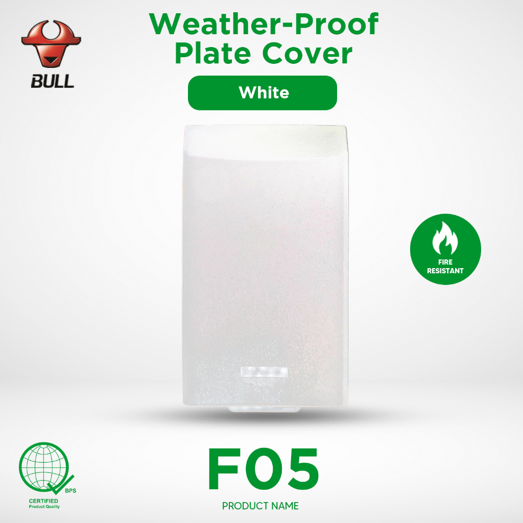 BULL Switch and Socket Cover IP54 Weather Proof Slim Cover | Shopee Philippines