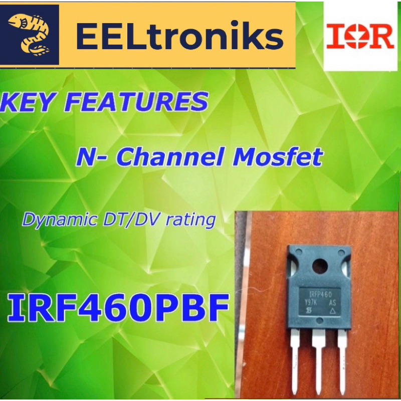 TRANSISTOR IRFP460PBF N- CHANNEL MOSFET ORIGINAL | Shopee Philippines