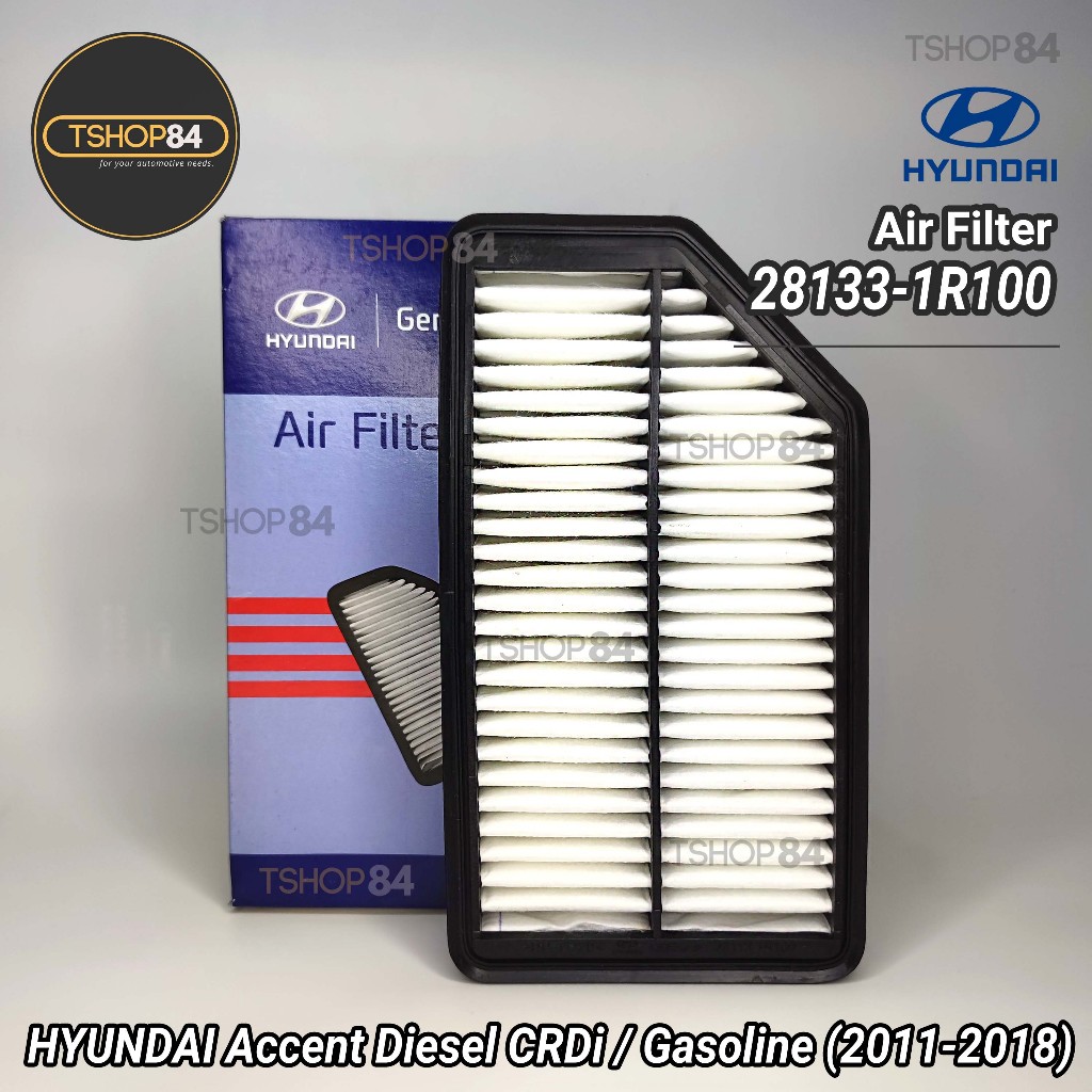 Air Filter Hyundai Accent Diesel CRDi Gasoline 2011-2018 Kia Rio Kia ...