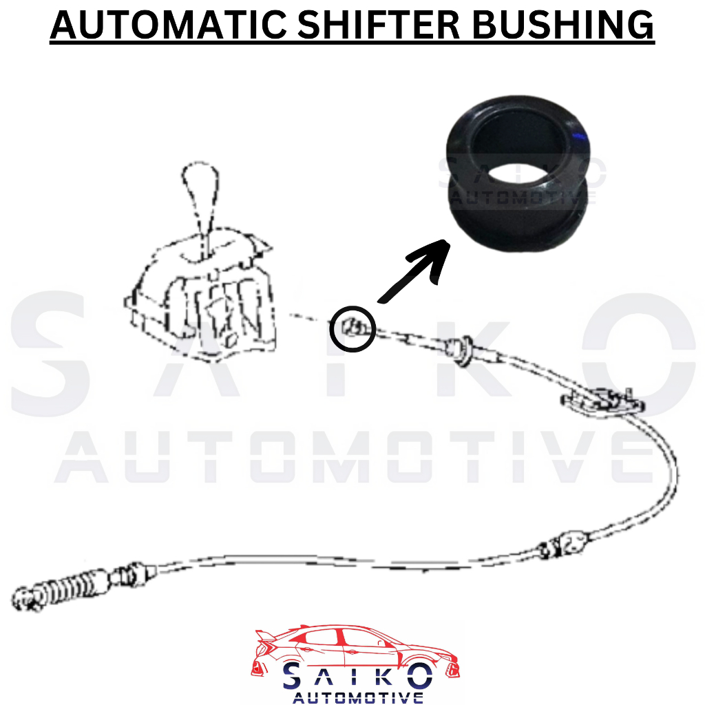 Toyota Vios Yaris Echo 1999-UP Shifter Cable Bushing [Automatic ...