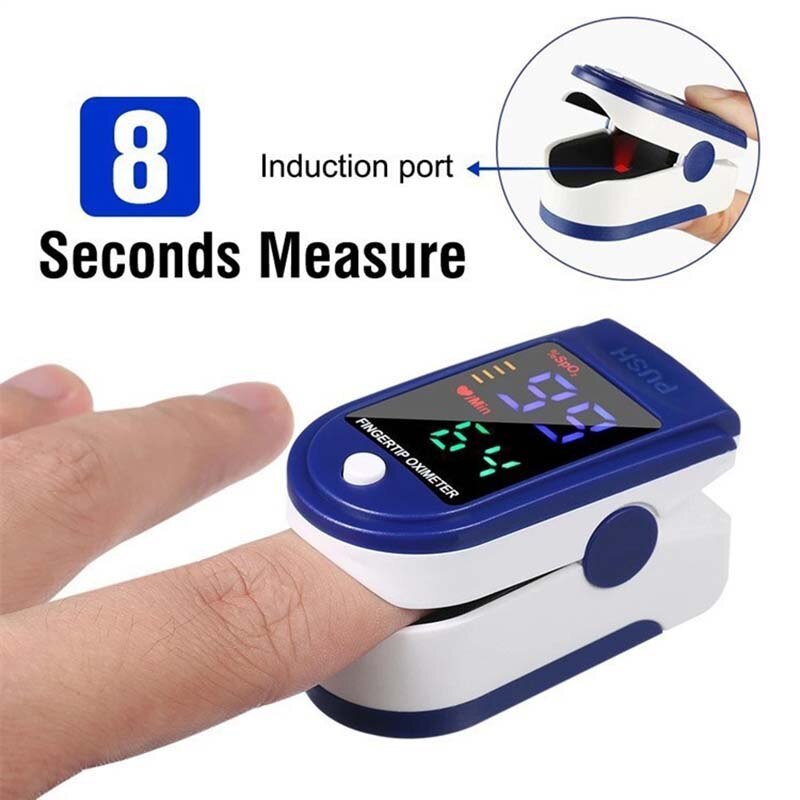 Finger Clip Oximeter Home Use Led Oximeter Home Use Meter Portable ...