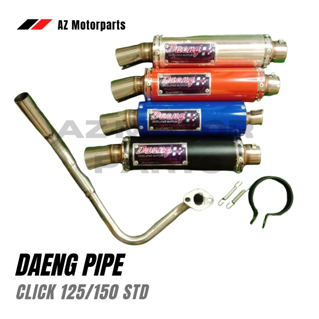 Daeng Pipe for Click 125/150 STD | Shopee Philippines