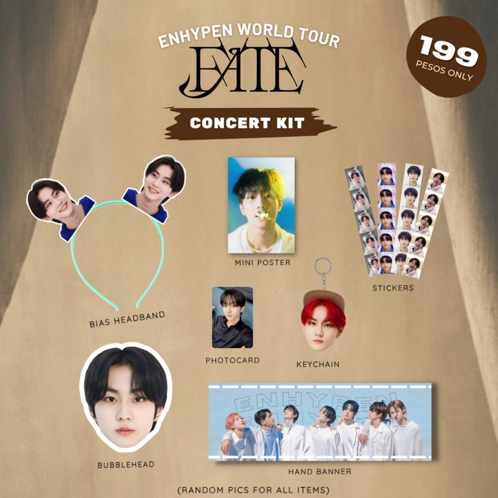 ENHYPEN FATE TOUR Concert Kit | Shopee Philippines