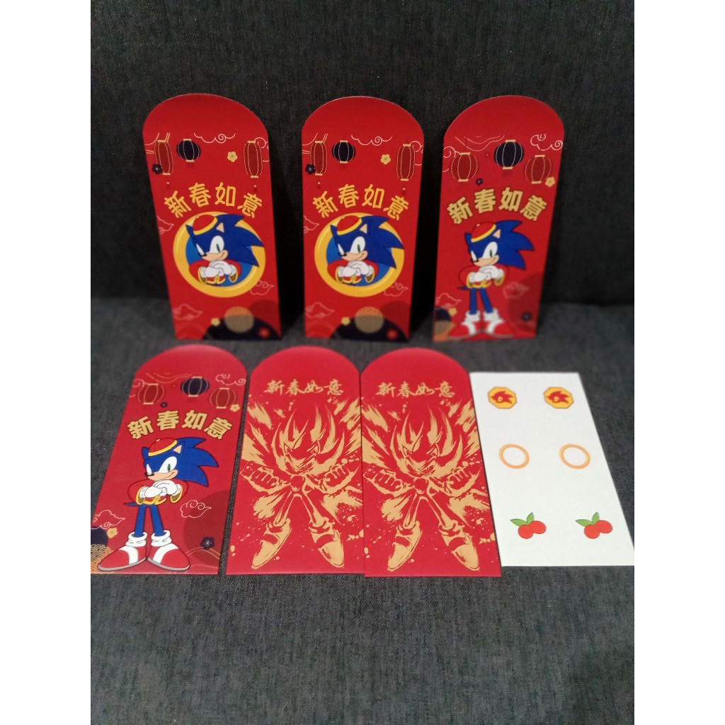 Sonic Frontiers Red Envelope/Angpao (New) | Shopee Philippines