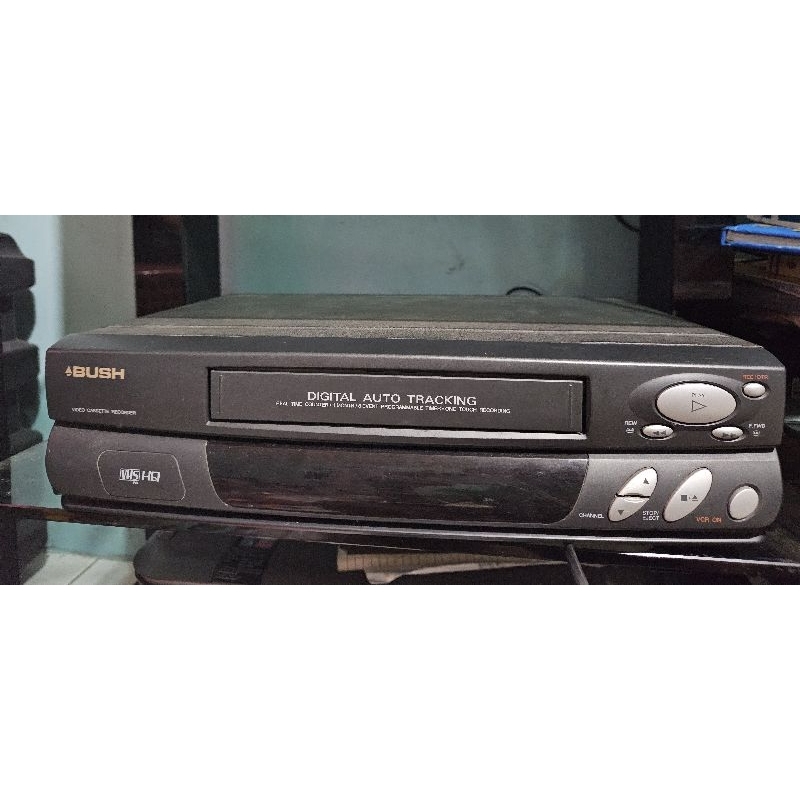 BUSH VHS/VCR PLAYER (MODEL VCR807 PAL) with issue | Shopee Philippines