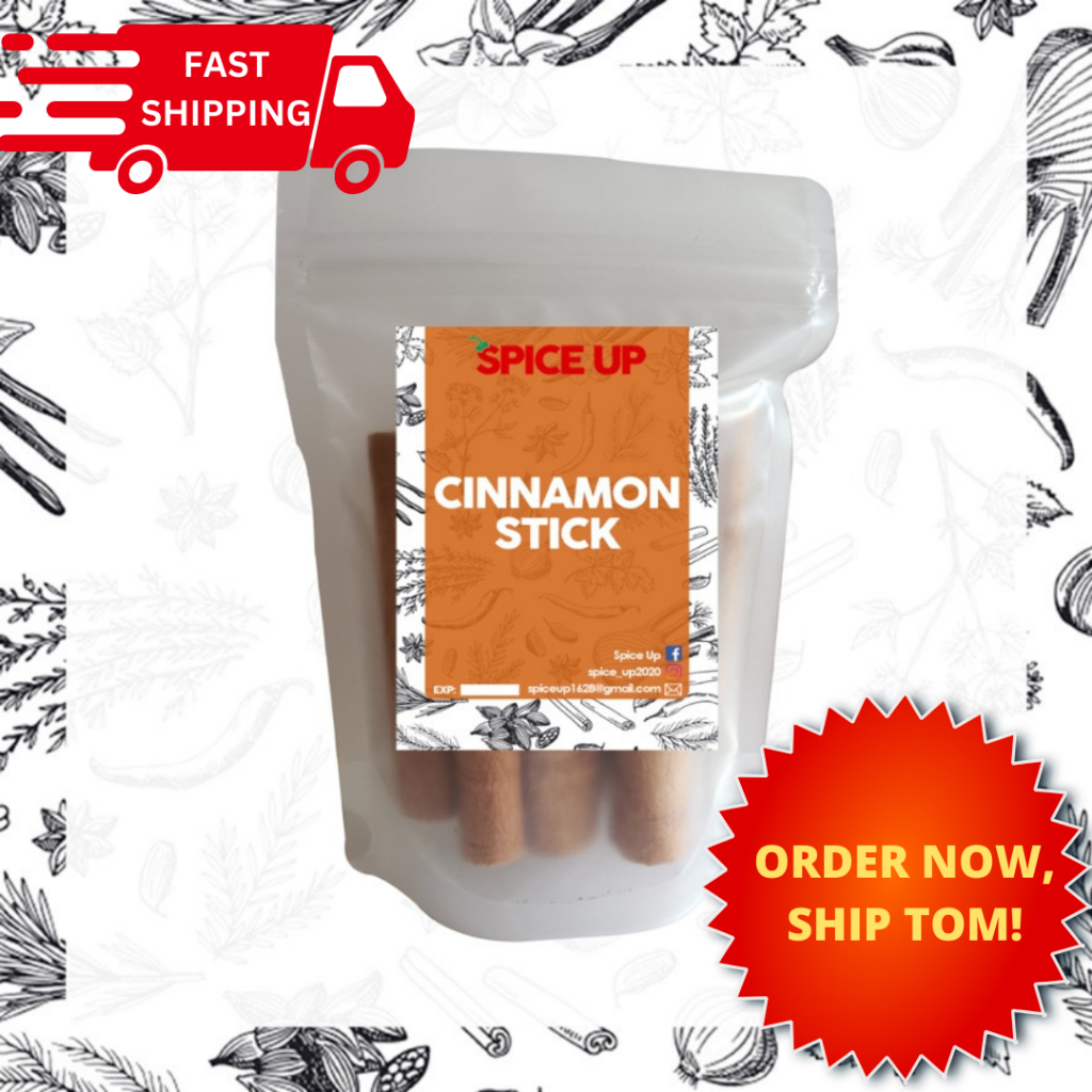 Organic Sweet Cinnamon Stick (smooth) 50g | Shopee Philippines