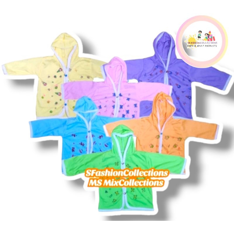 6&3 Pieces Hoodie Jacket for INFANTS/BABIES ( 0-11 months old ) UNISEX ...