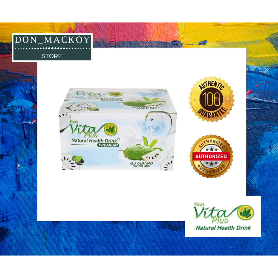 First Vita Plus Natural Health Drink Premium Guyabano Drink Mix by Don Mackoy PH | Shopee ...