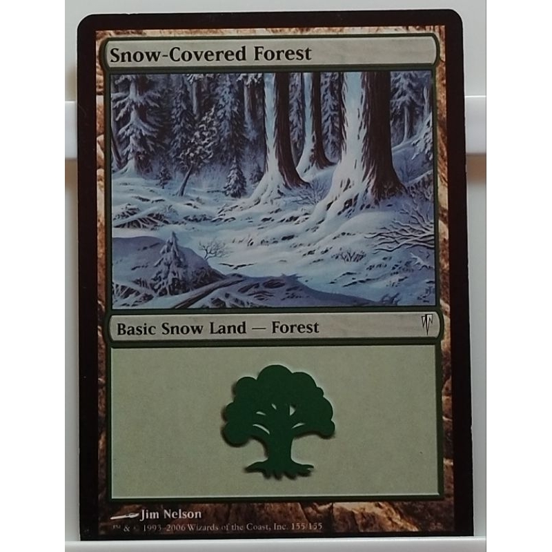 Snow-Covered Forest (Magic the gathering) | Shopee Philippines