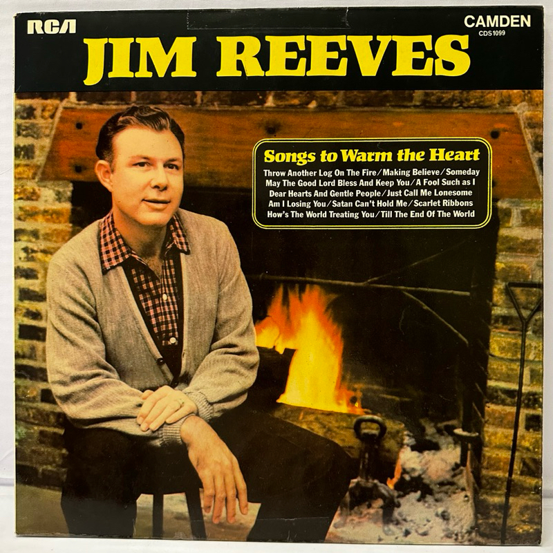Jim Reeves – Songs To Warm The Heart (LP Vinyl Record/Country) | Shopee ...