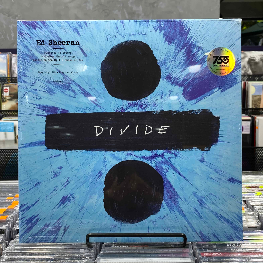 ED SHEERAN Divide Standard (45 RPM) Vinyl (Black, 2LP) | Shopee Philippines