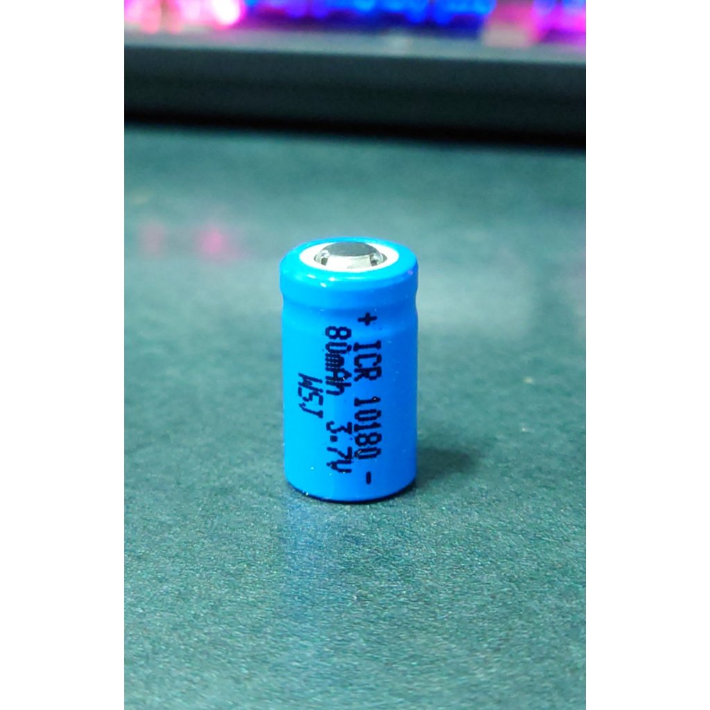 Li-ion 10180 battery 1/3 AAA 3.7v 80mah | Shopee Philippines